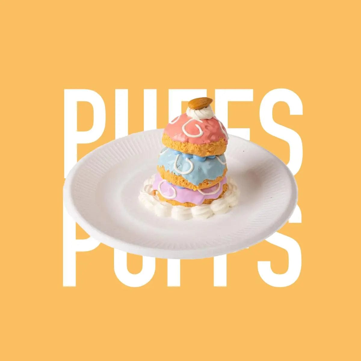 【CT027】Budapest Cream Puff Squishy Toy - CREAMY TREE